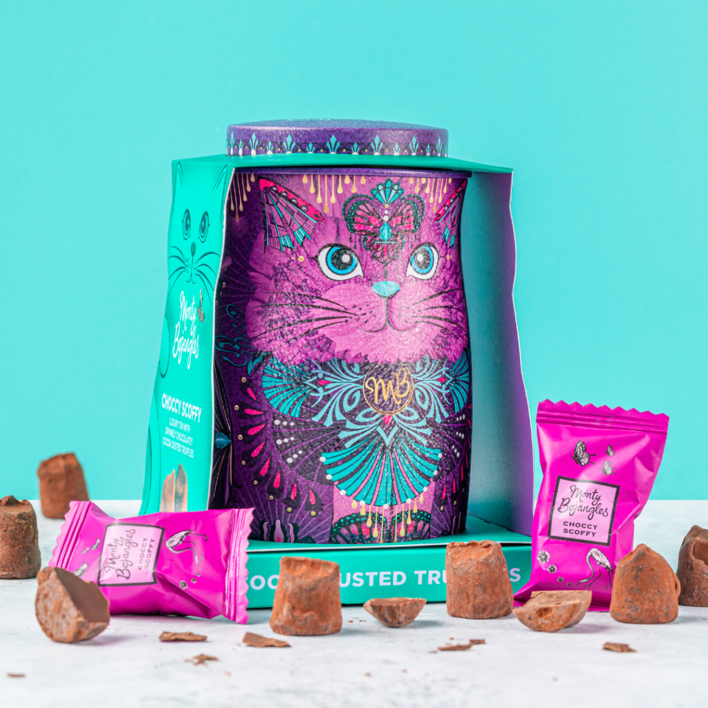 Violet Rebel: Monty Bojangles' Newest Cat Tin - The Monty Bojangles Co