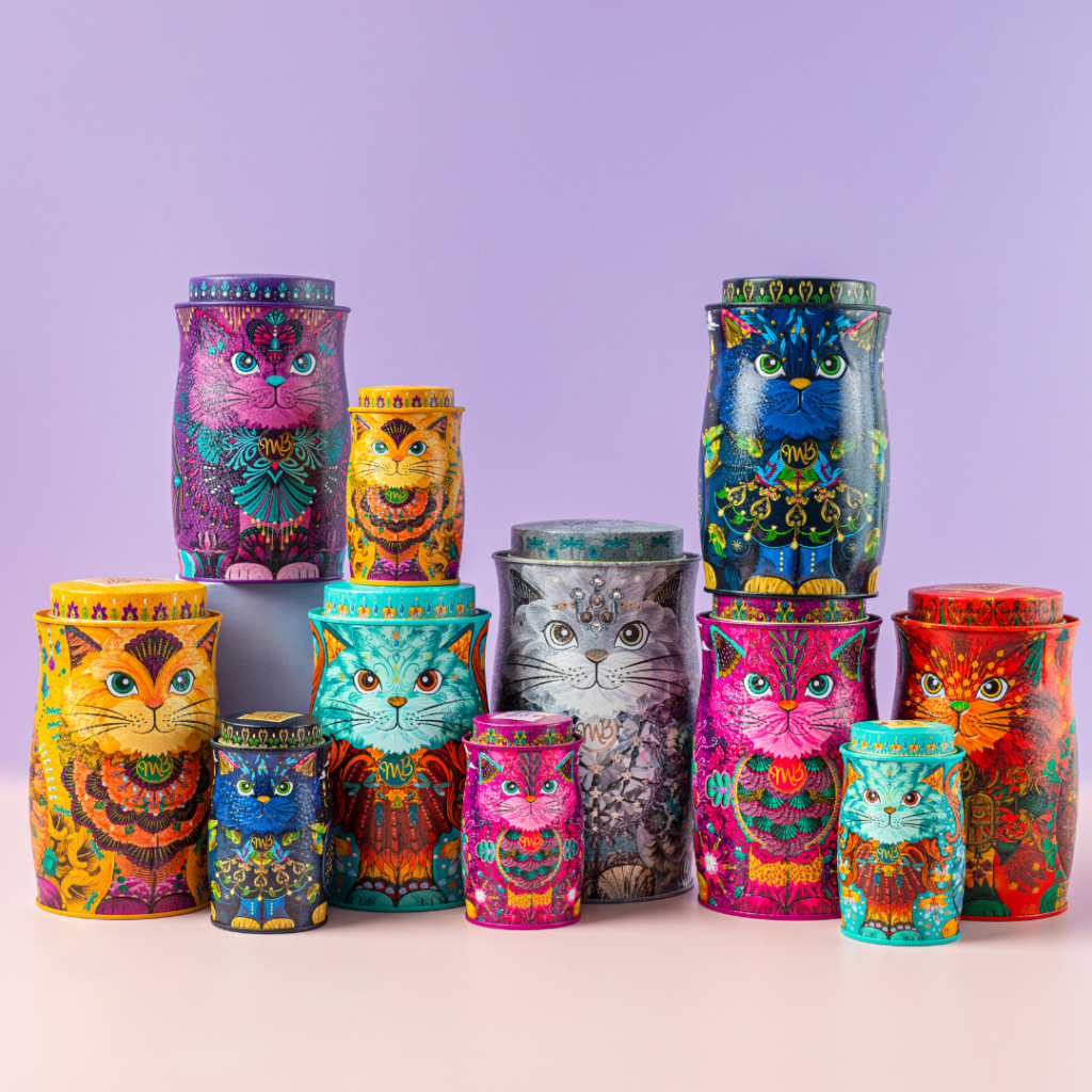 Violet Rebel: Monty Bojangles' Newest Cat Tin - The Monty Bojangles Co