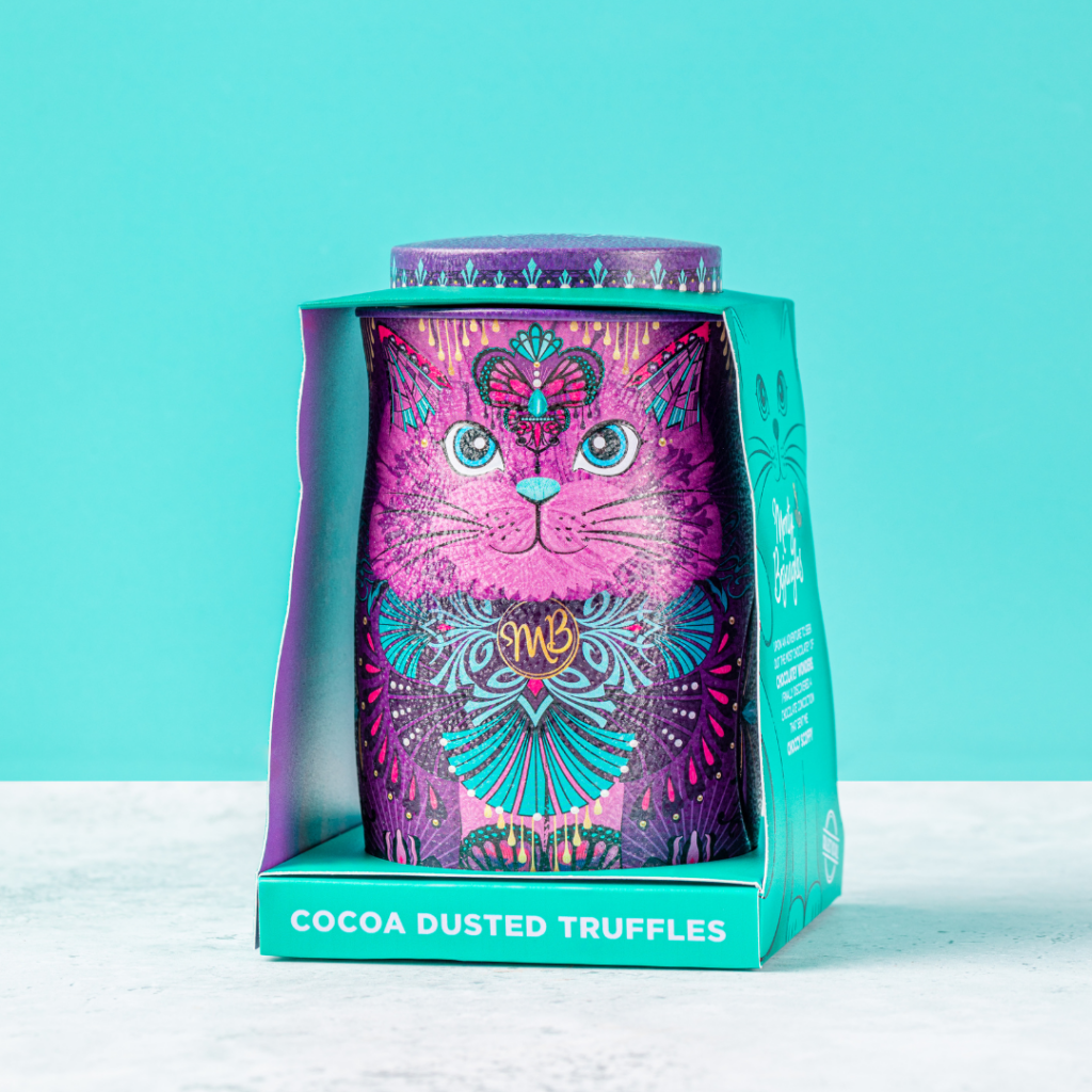 Violet Rebel: Monty Bojangles' Newest Cat Tin - The Monty Bojangles Co