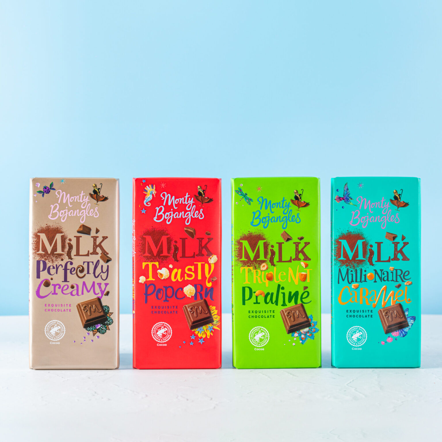 Monty Bojangles Chocolate Bars Now Available At Sainsbury's