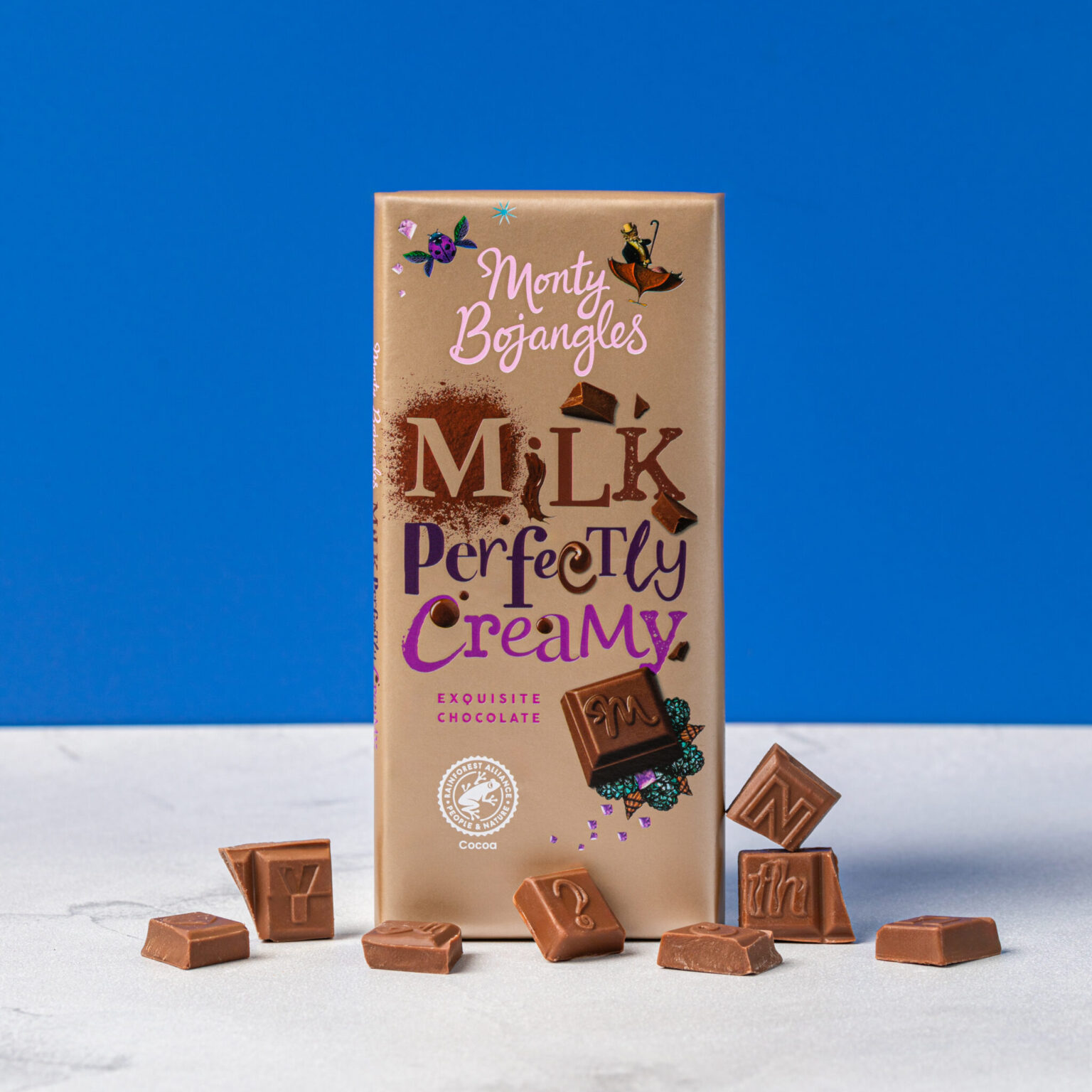 Monty Bojangles Chocolate Bars Now Available At Sainsbury's