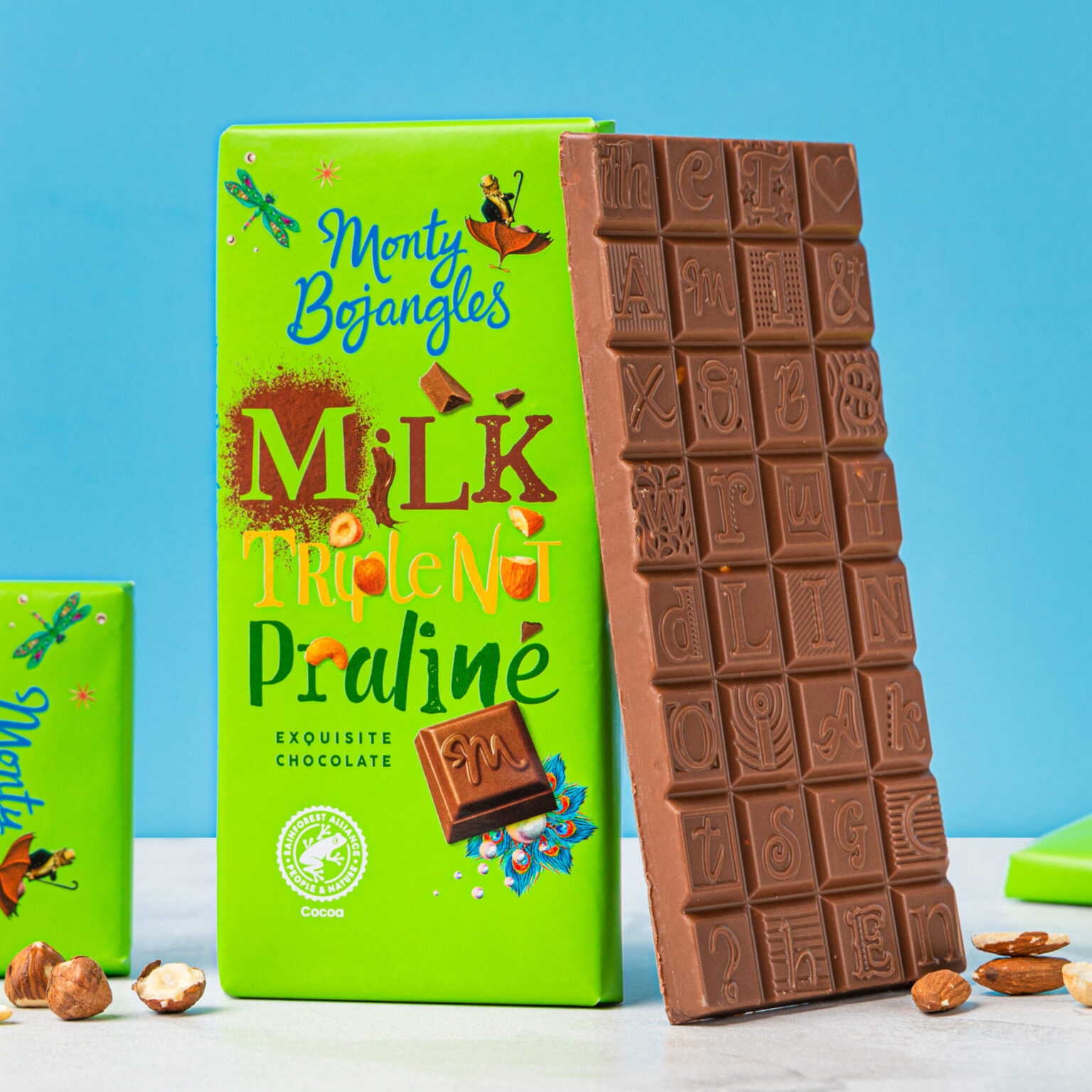 Monty Bojangles Chocolate Bars Now Available At Sainsbury's